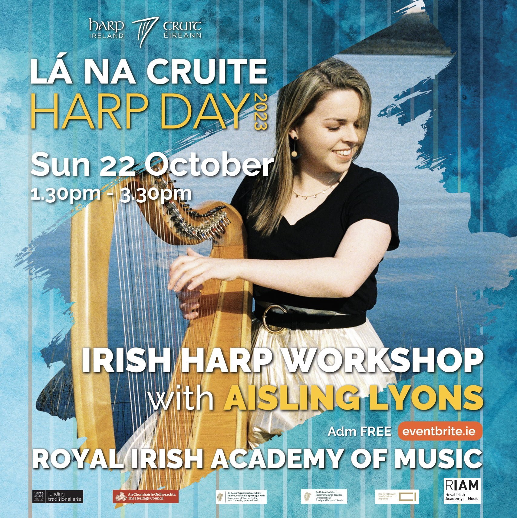 HARP DAY at the Royal Irish Academy of Music, Sun 22 Oct - Harp Ireland