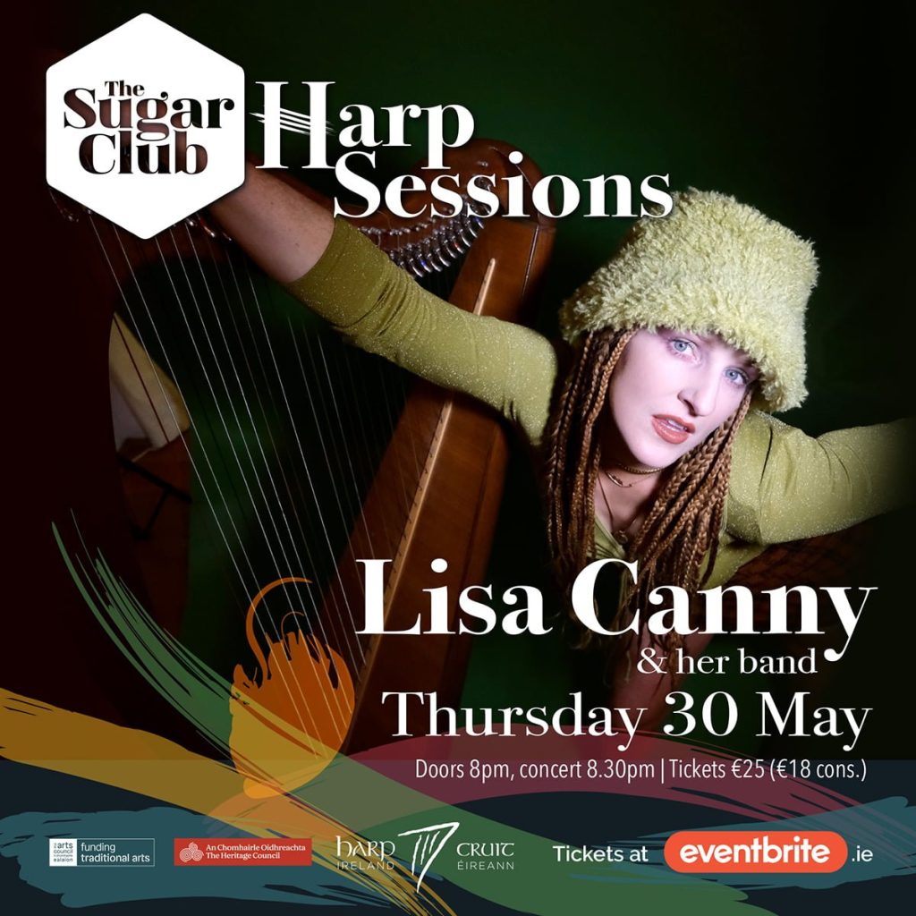 LISA CANNY at The Sugar Club Harp Sessions - Harp Ireland