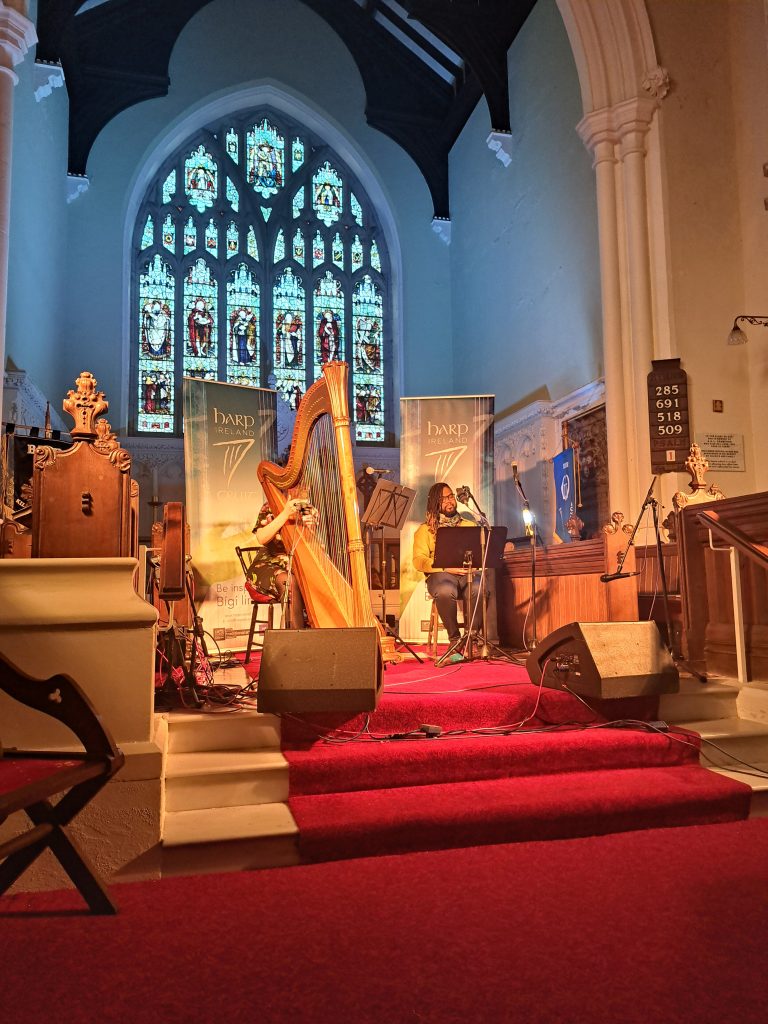 Harps at St Brendan’s Church of Ireland, Birr - Harp Ireland